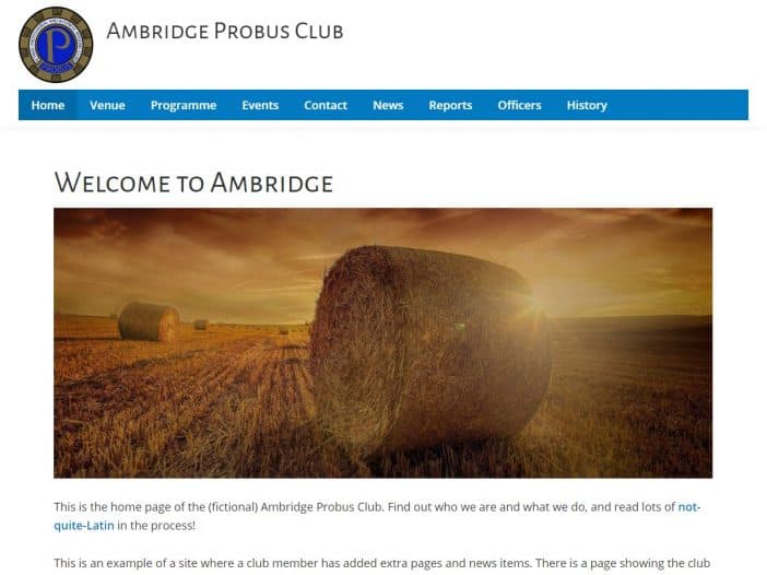 Probus UK Websites – Serving Probus clubs throughout the UK