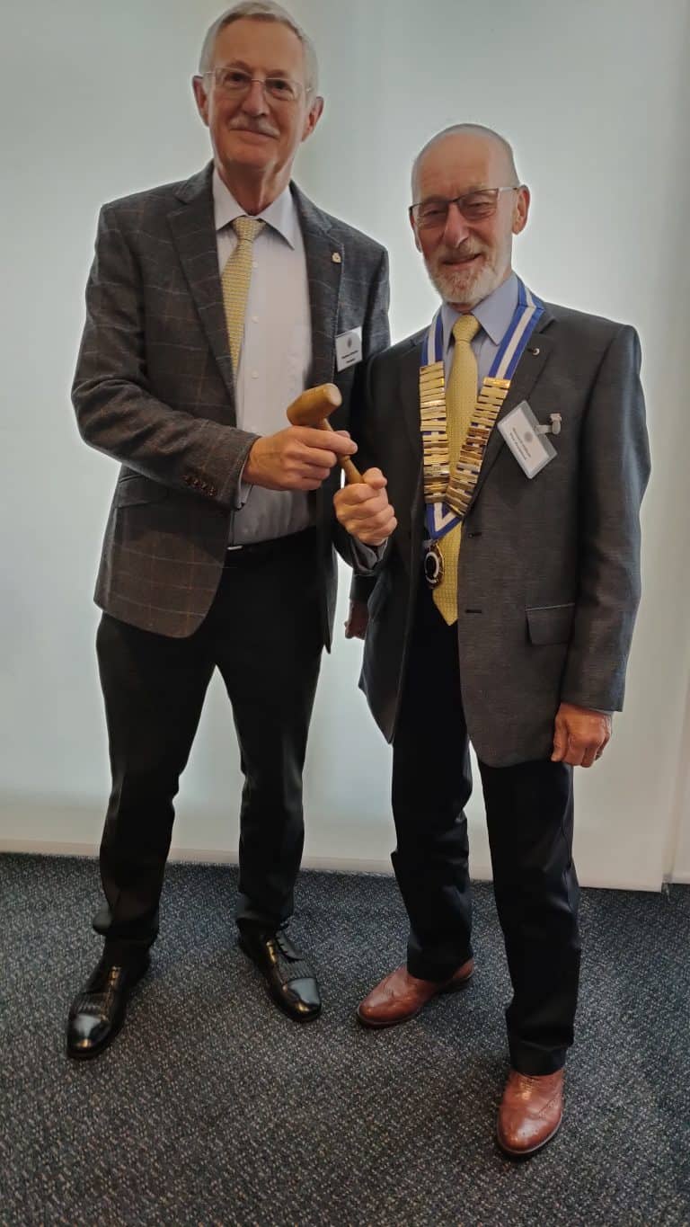 New President – Bernard Gilbert – The Probus Club of Bransgore